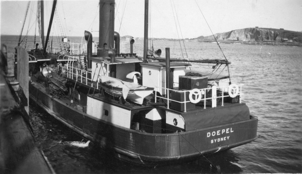 SS Doepel at Coffs Harbour Jetty, c. 1920 | Coffs Collections