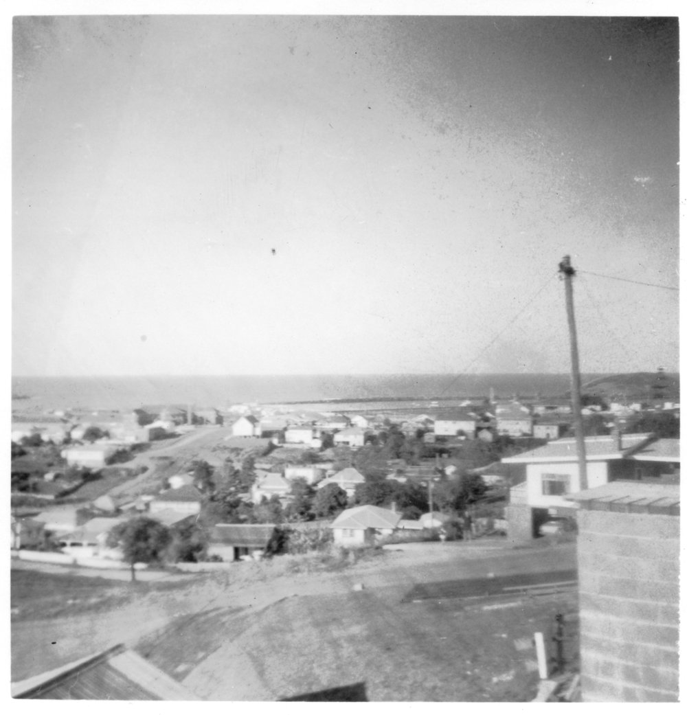 View towards the Harbour and Muttonbird Island from Solitary Street, c ...